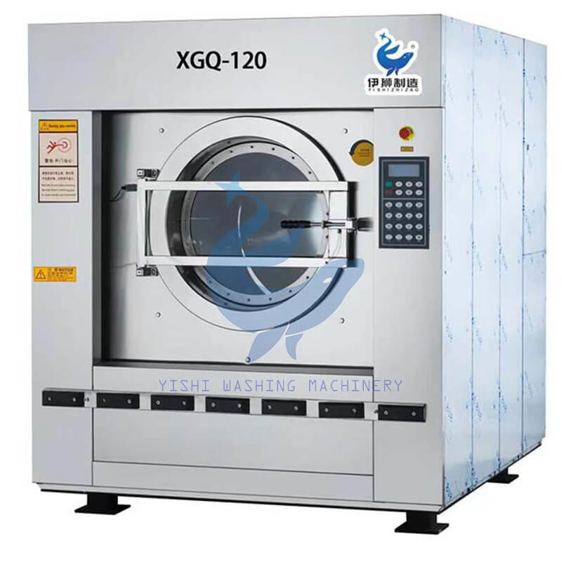 120KG Tilting Washer Extractor Commercial Extractor Washing Machine 750 ...